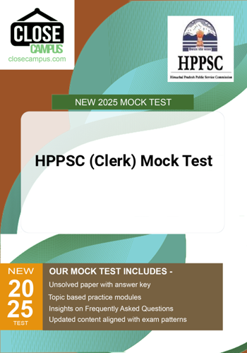 Buy HPPSC Clerk Mock Test 2026 Edition - Closecampus