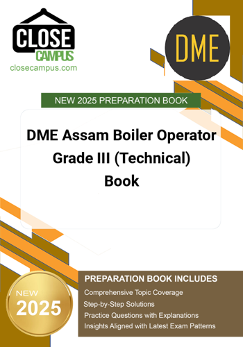 Buy DME Assam Boiler Operator Grade III Technical Preparation Book 2026 ...