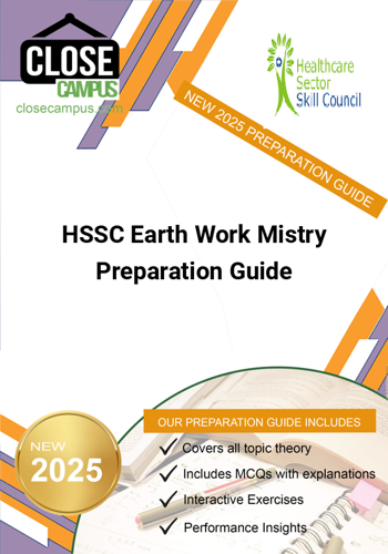 Buy HSSC Earth Work Mistry Preparation Guide 2025 Edition - Closecampus