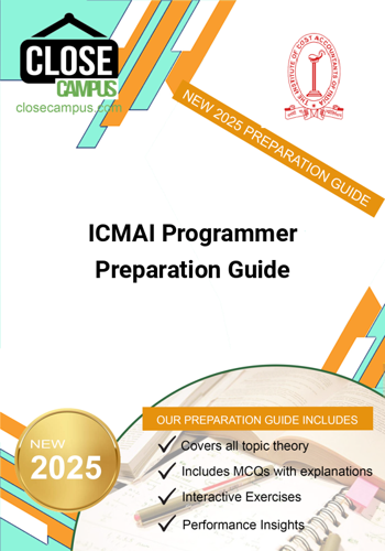 Buy ICMAI Programmer Preparation Guide 2025 Edition - Closecampus