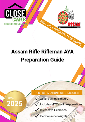 Buy Assam Rifle Rifleman AYA Preparation Guide 2025 Edition - Closecampus