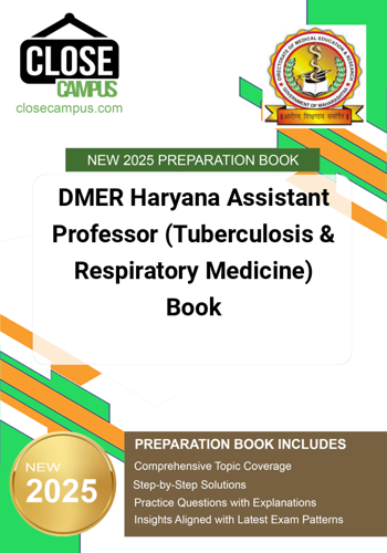 Buy DMER Haryana Assistant Professor (Tuberculosis & Respiratory ...