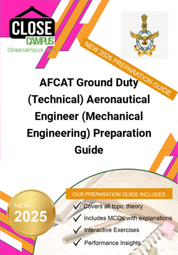 Buy AFCAT Ground Duty Technical Aeronautical Engineer Mechanical ...