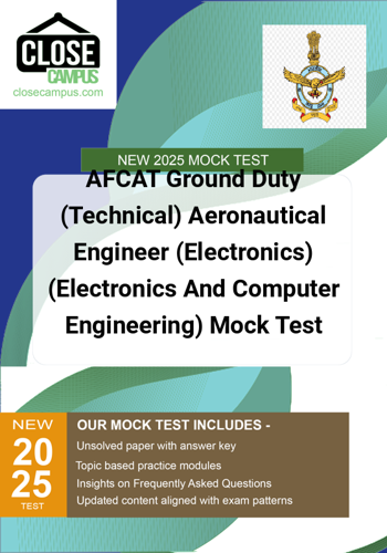 Buy AFCAT Ground Duty Technical Aeronautical Engineer Electronics ...