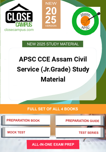 Buy APSC CCE Assam Civil Service JrGrade Study Material 2026 Edition ...