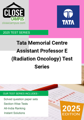 Buy Tata Memorial Centre Assistant Professor E Radiation Oncology Test ...