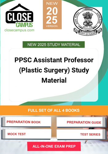 Buy PPSC Assistant Professor (Plastic Surgery) Study Material 2025 ...