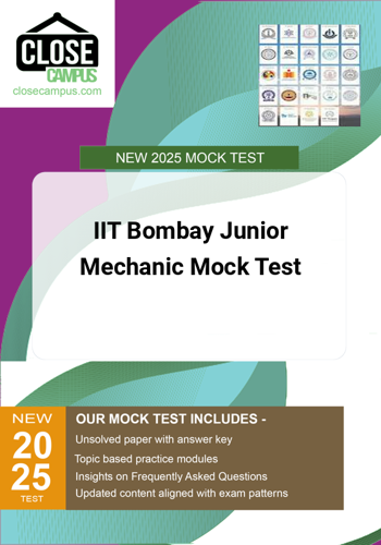 Buy IIT Bombay Junior Mechanic Mock Test 2025 Edition - Closecampus