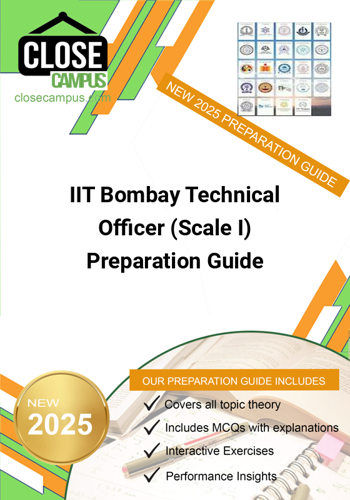 Buy IIT Bombay Technical Officer Scale I Preparation Guide 2026 Edition ...