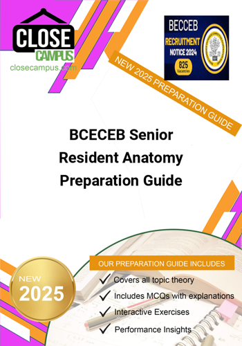Buy BCECEB Senior Resident Anatomy Preparation Guide 2025 Edition ...