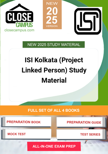 Buy ISI Kolkata Project Linked Person Study Material 2026 Edition ...