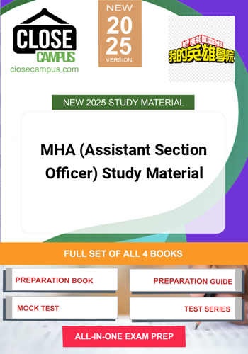 Buy MHA (Assistant Section Officer) Study Material 2025 Edition ...