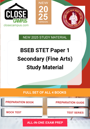 Buy BSEB STET Paper 1 Secondary Fine Arts Study Material 2026 Edition ...