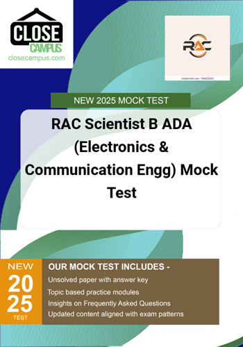 Buy RAC Scientist B ADA Electronics & Communication Engg Mock Test 2026 ...