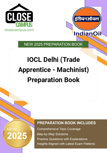 Buy IOCL Delhi Trade Apprentice Machinist Preparation Book 2026 Edition ...