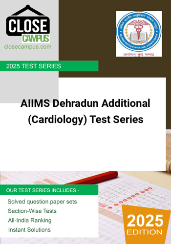 Buy AIIMS Dehradun Additional Cardiology Test Series 2026 Edition ...