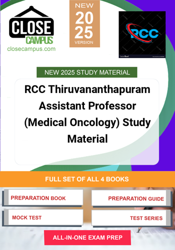 Buy RCC Thiruvananthapuram Assistant Professor Medical Oncology Study ...