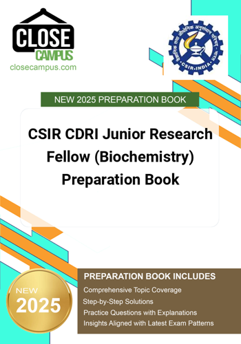 Buy CSIR CDRI Junior Research Fellow Biochemistry Preparation Book 2026 ...