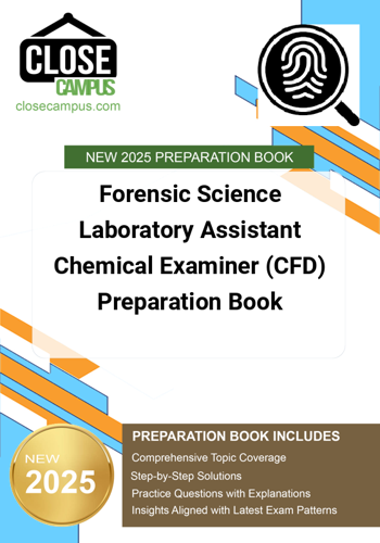 Buy Forensic Science Laboratory Assistant Chemical Examiner CFD ...