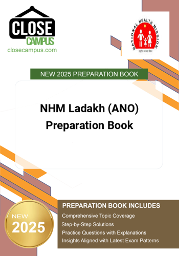 Buy NHM Ladakh (ANO) Preparation Book 2025 Edition - Closecampus