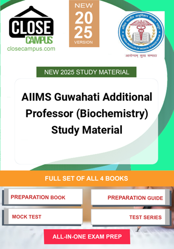 Buy AIIMS Guwahati Additional Professor Biochemistry Study Material ...