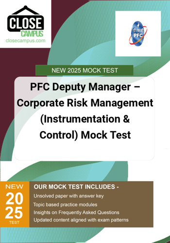 Buy PFC Deputy Manager Corporate Risk Management Instrumentation ...