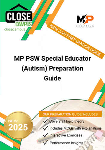 Buy MP PSW Special Educator (Autism) Preparation Guide 2025 Edition ...