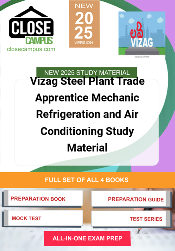 Buy Vizag Steel Plant Trade Apprentice Mechanic Refrigeration and Air ...