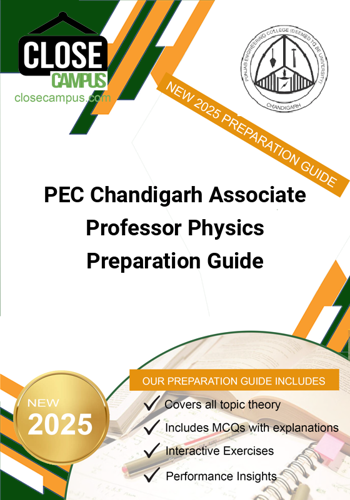 Buy PEC Chandigarh Associate Professor Physics Preparation Guide 2025 ...