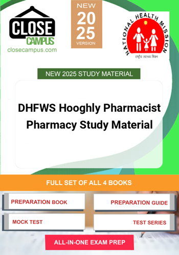 Buy DHFWS Hooghly Pharmacist Pharmacy Study Material 2025 Edition ...