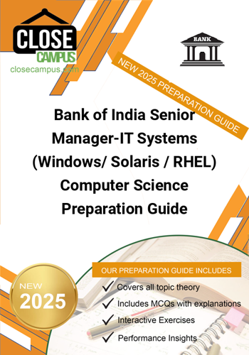 Buy Bank of India Senior ManagerIT Systems WindowsSolarisRHEL Computer ...