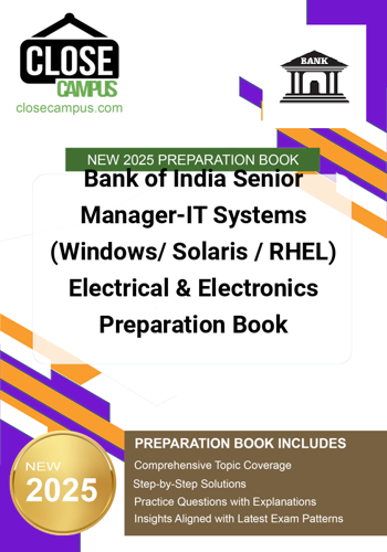 Buy Bank of India Senior ManagerIT Systems WindowsSolarisRHEL ...