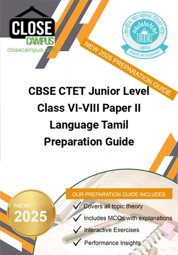 Buy CBSE CTET Junior Level Class VIVIII Paper II Language Tamil ...