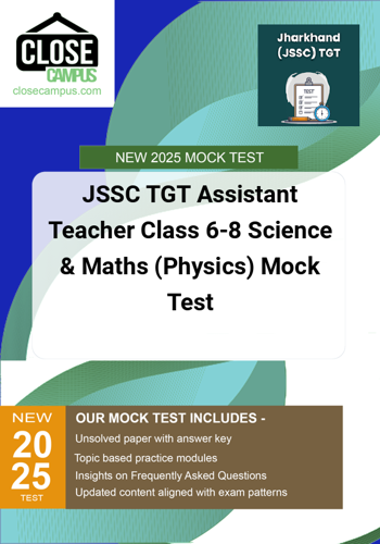 Buy JSSC TGT Assistant Teacher Class 68 Science & Maths Physics Mock ...