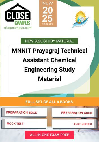 Buy MNNIT Prayagraj Technical Assistant Chemical Engineering Study ...