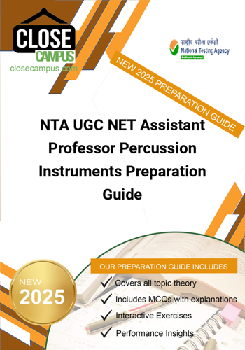Buy NTA UGC NET Assistant Professor Percussion Instruments Preparation ...