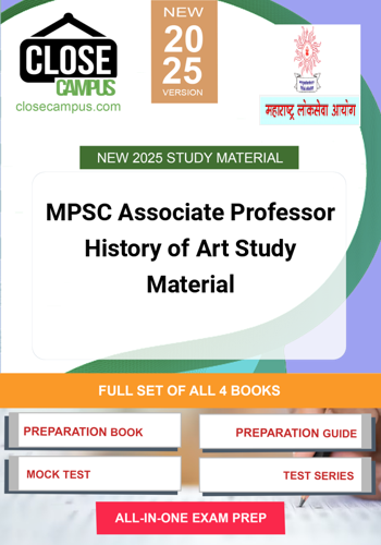 Buy MPSC Associate Professor History of Art Study Material 2026 Edition ...