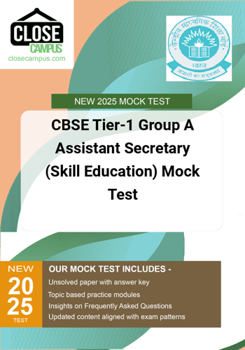 Buy CBSE Tier1 Group A Assistant Secretary Skill Education Mock Test ...