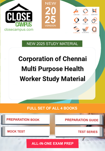 Buy Corporation of Chennai Multi Purpose Health Worker Study Material ...