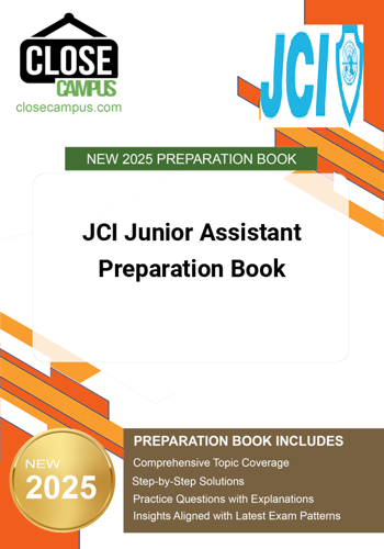 Buy JCI Junior Assistant Preparation Book 2025 Edition - Closecampus