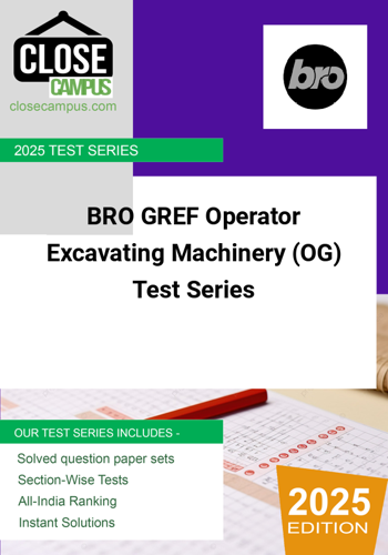 Buy BRO GREF Operator Excavating Machinery (OG) Test Series 2025 ...