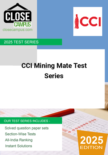Buy CCI Mining Mate Test Series 2025 Edition - Closecampus