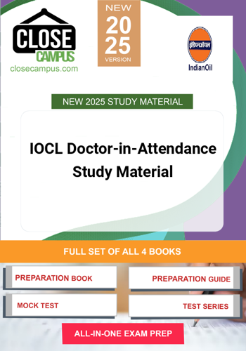 Buy IOCL DoctorinAttendance Study Material 2026 Edition - Closecampus