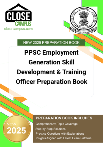 Buy PPSC Employment Generation Skill Development & Training Officer ...