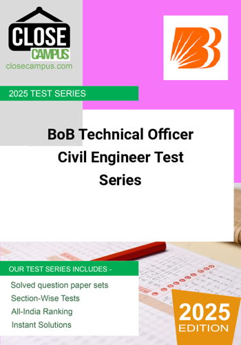 Buy BoB Technical Officer Civil Engineer Test Series 2025 Edition ...
