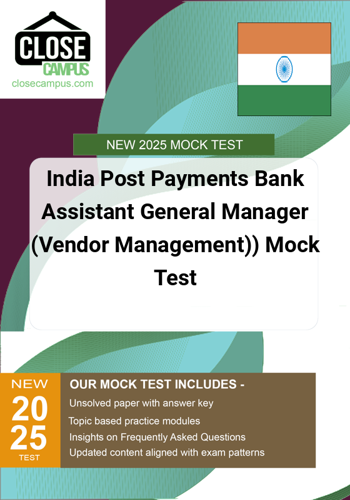 Buy India Post Payments Bank Assistant General Manager Vendor ...
