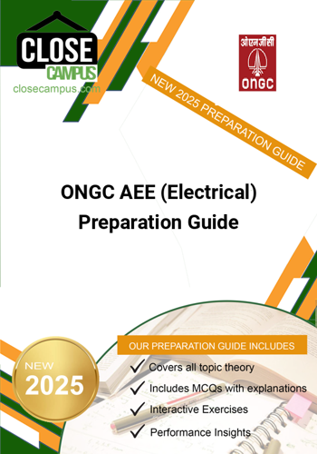Buy ONGC AEE (Electrical) Preparation Guide 2025 Edition - Closecampus