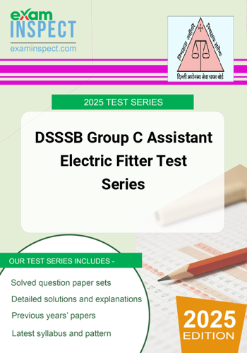 Buy DSSSB Group C Assistant Electric Fitter Test Series 2025 Edition ...