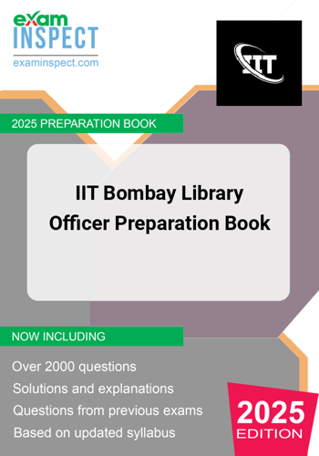 Buy IIT Bombay Library Officer Preparation Book 2025 Edition - Examinspect