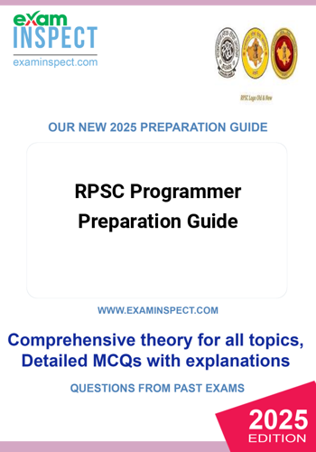 Buy RPSC Programmer Preparation Guide 2025 Edition - Examinspect